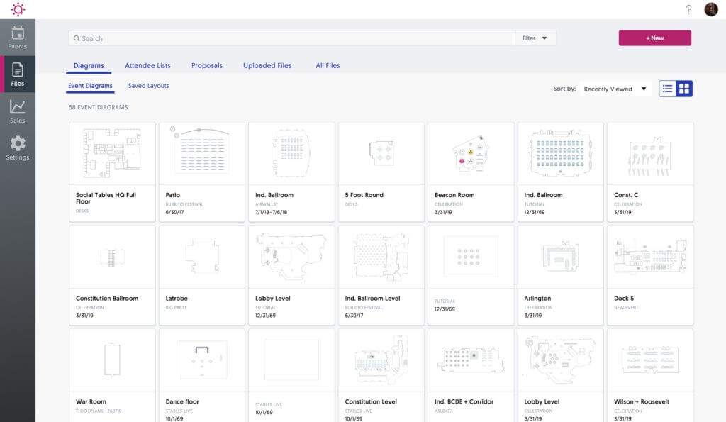 Simplified Event File Cloud Storage | Social Tables